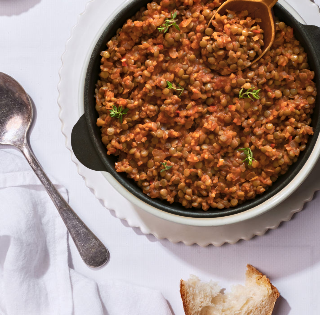 Lentil Mushroom Bolognese (V, DF, GF) – New Bub Club
